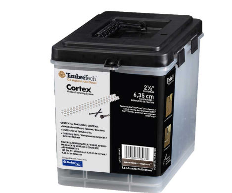 OMG TimberTech Cortex 40 Plug Pack Landmark American Walnut (Non-Stock ...