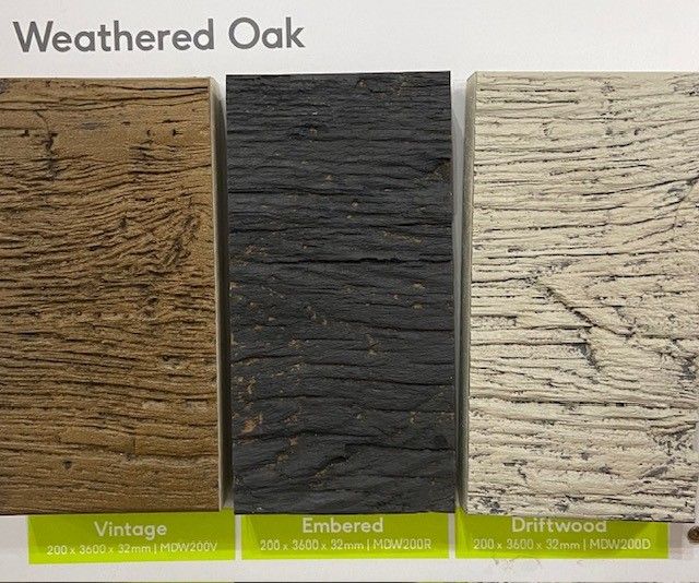 Millboard Deckboard Samples Weathered Oak at Advanced Building ...