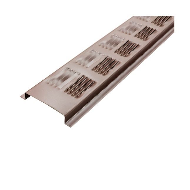 Soffit Vent Strip 1/2" Brown 10' at Ashby Lumber | Soffit Vents
