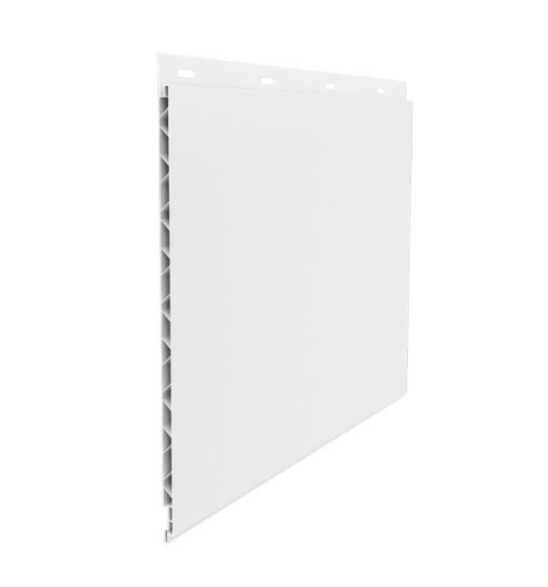 1/2" x 16" x 10' White Trusscore Board at Slack Lumber | Trusscore
