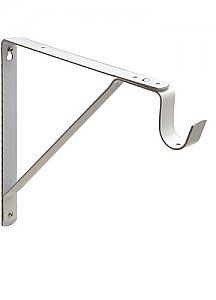 Shelf & Rod Bracket - 703W at Guido Materials | Closet Hardware