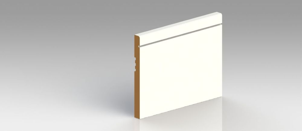 B2465 - 1/2" x 5 1/2" MDF Primed Baseboard at Trail Building Supplies ...