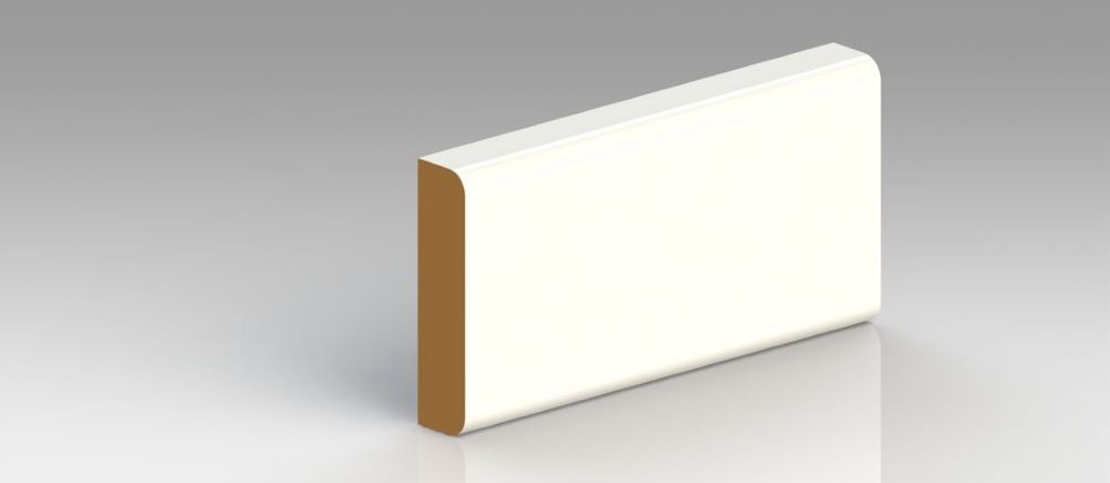 1 1/4" BN MDF Primed Stop D422 at Trail Building Supplies | MDF Mouldings
