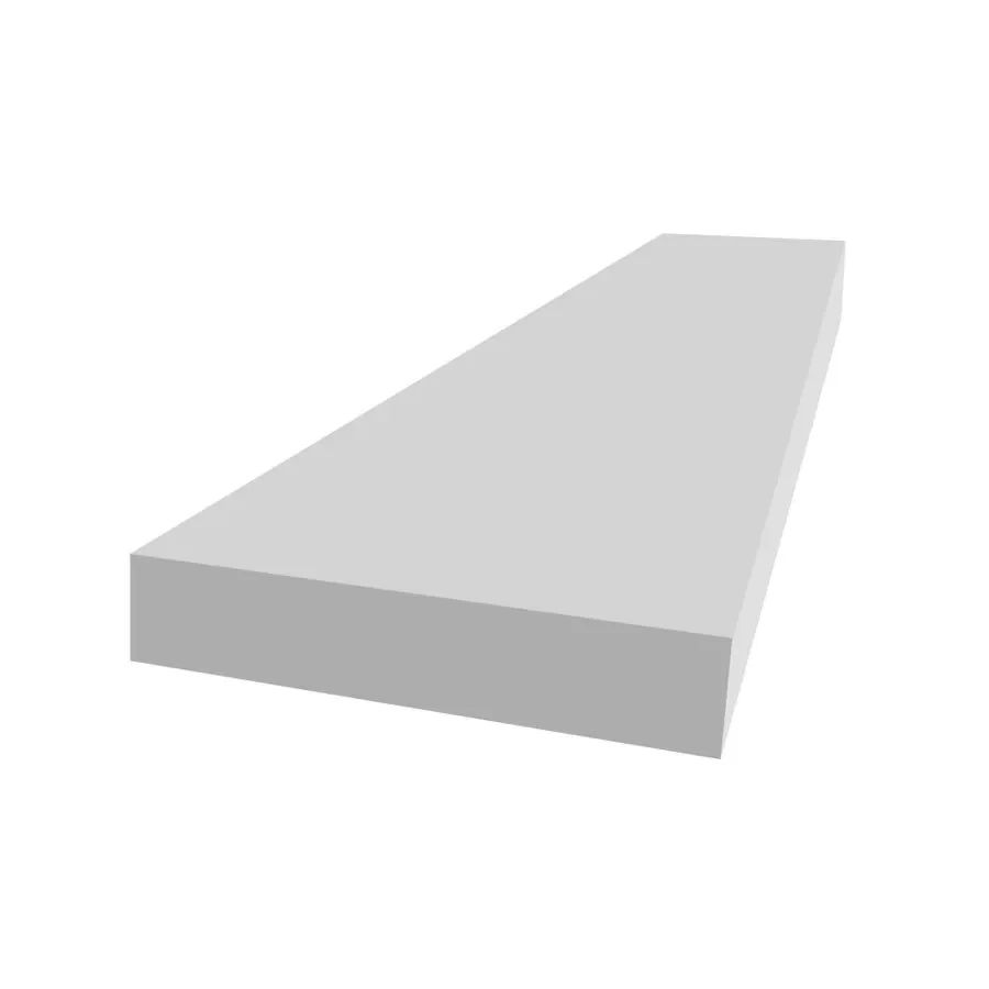 1x8-18' White PVC Board Azek at Chace Building Supply | Azek PVC Trim