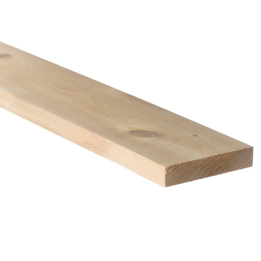 1" x 2" x 16' Std & Btr Cedar S1S at Guido Materials | 1" - 5/4" Cedar ...