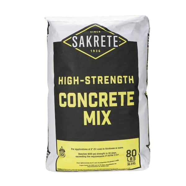 80# Concrete Mix 4000 PSI at Chace Building Supply | Masonry