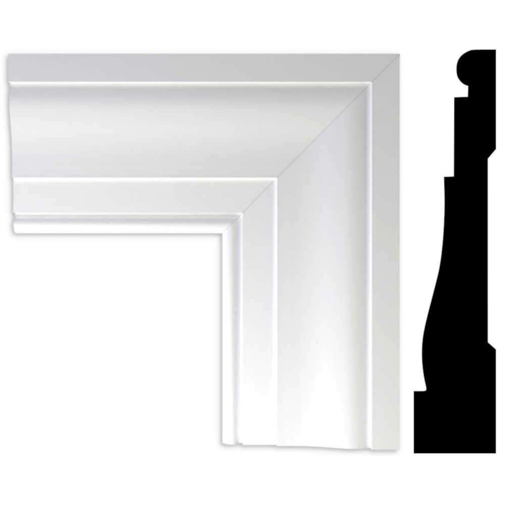 Lineal Foot 3 x 1/2" Colonial Casing Moulding at Chace Building Supply ...