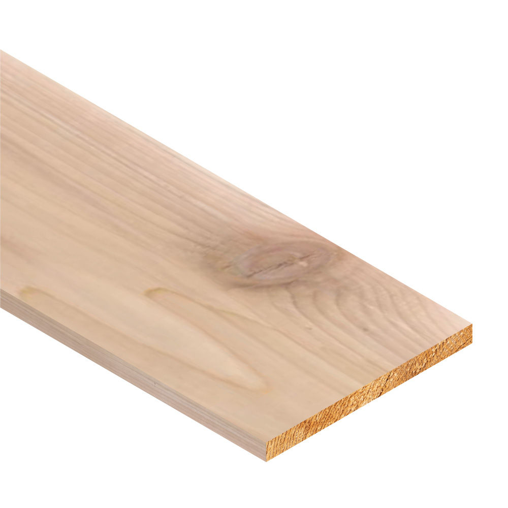 1x10x10ft S1S2E Western Red Cedar at The Cedar Shop | 1x10