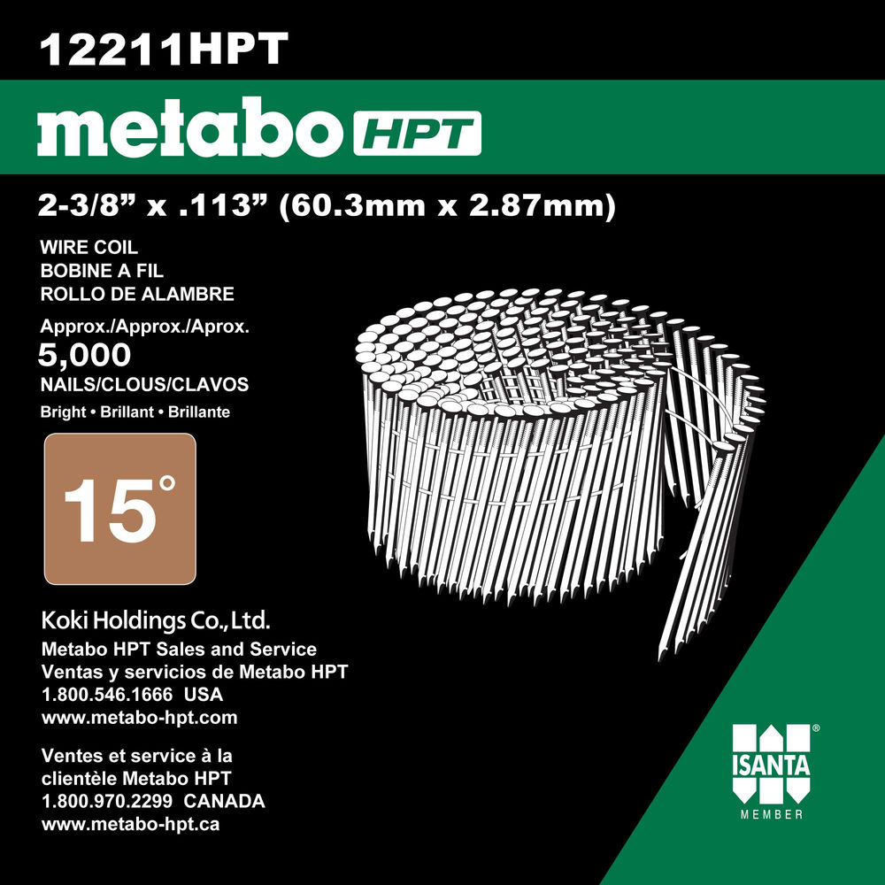 Metabo (Hitatchi) Metal Connector Nails | Collated Nails & Staples