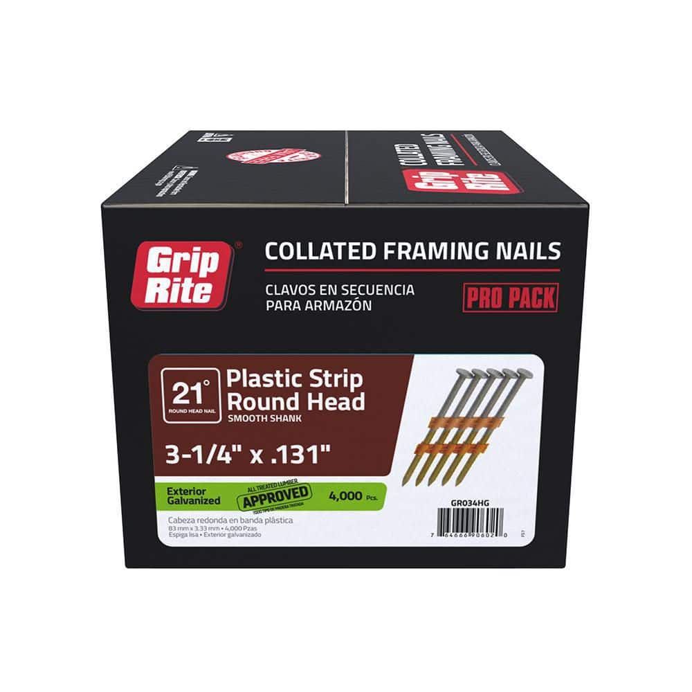 Grip-Rite Framing Nails | Collated Nails & Staples