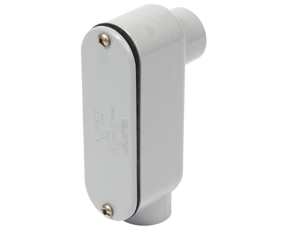 KRALOY PVC CONDUIT FIT LB 1-1/2" at Hodgins Building Centre | Conduit ...