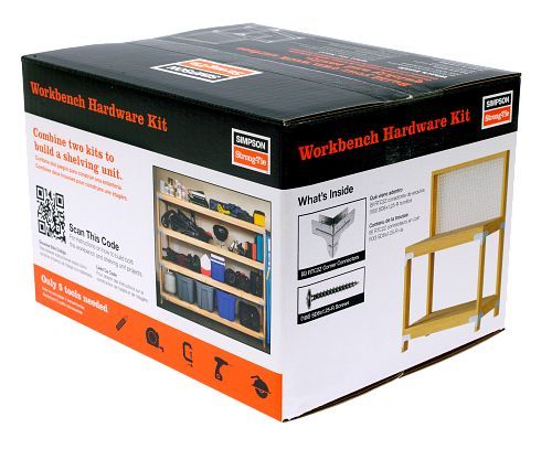 Shop Simpson Workbench & Shelving Kit #WBSK at Monaghan Lumber ...