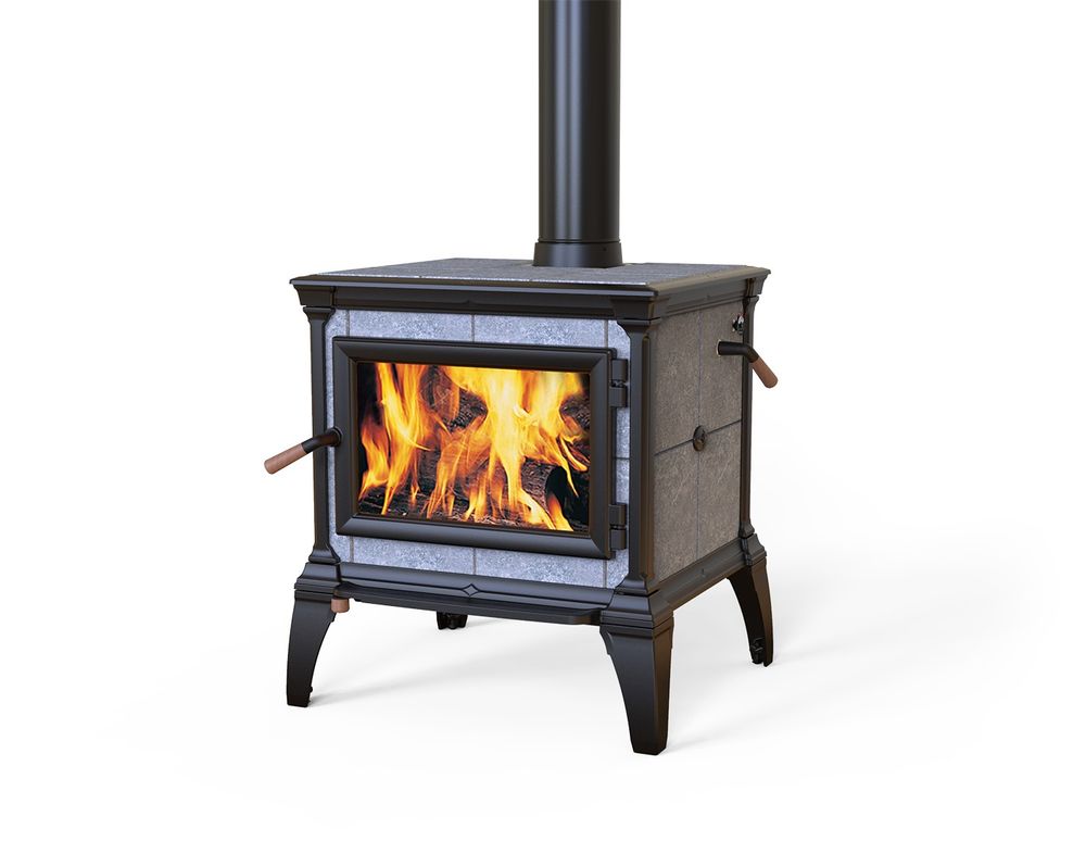 Hearthstone Mansfield 8013 Matte/Soapstone Wood Stove (2500 sq. ft ...