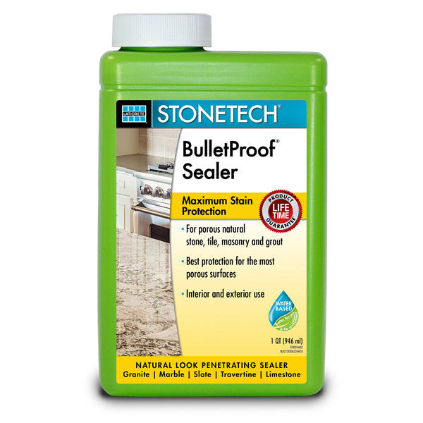 StoneTech Bulletproof Stone, Tile, Masonry & Grout Sealer 1 qt. at ...