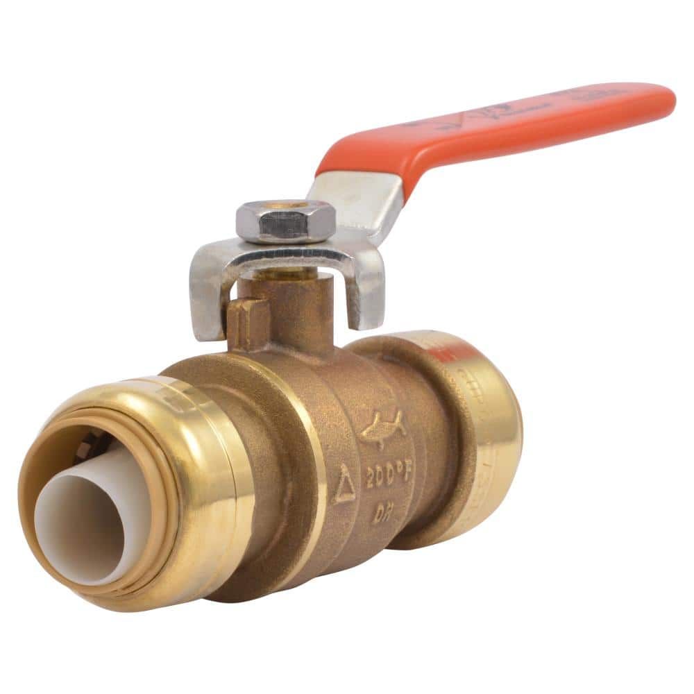 Sharkbite Brass Push Ball Valve - 3/4 in. x 3/4 in. at Moscow & Pullman ...