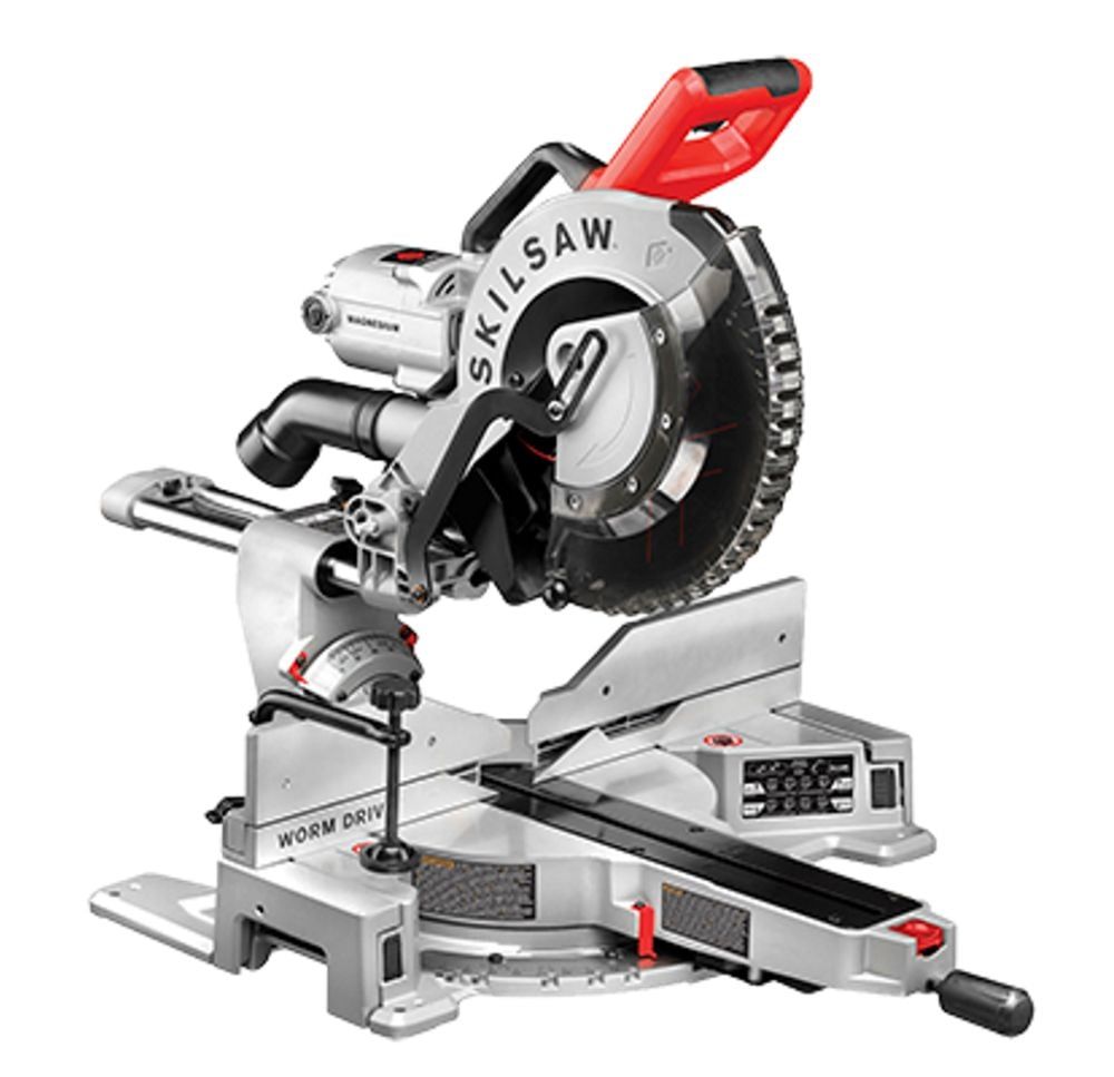 Skil 12" Worm Drive Sliding Miter Saw with Stand and Blades at Moscow ...