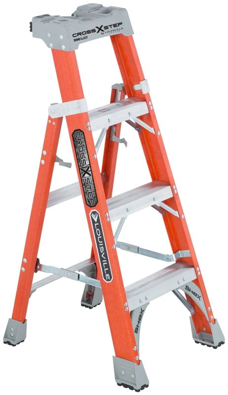 LV SHOX STEP LADDER T1A FG 4' at Hodgins Building Centre | Ladders