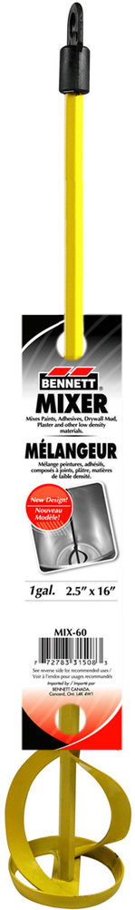 BENNETT MIXER PAINT SPIRAL 16" at Hodgins Building Centre | Scrapers ...