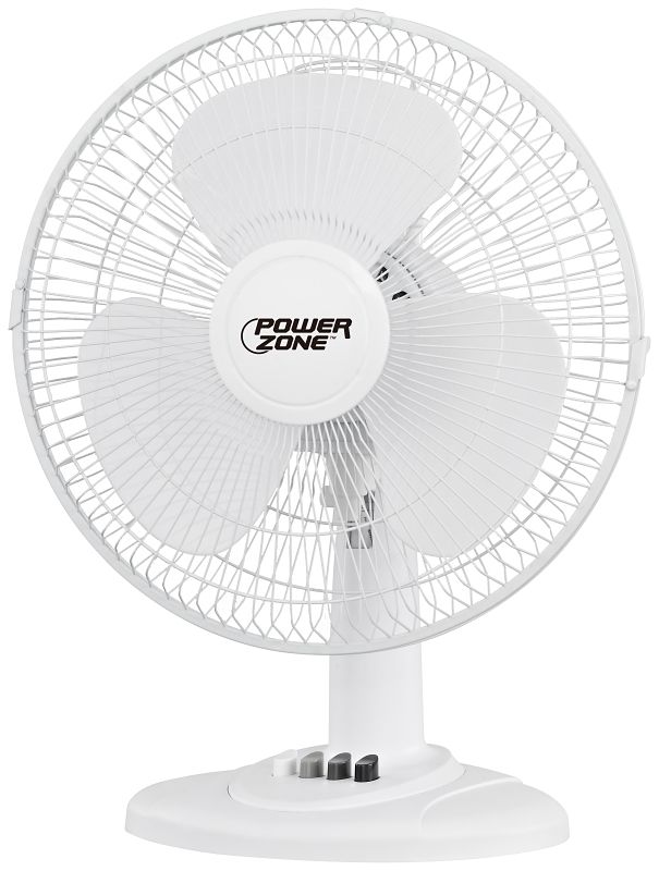 POWER ZONE FAN TABLE OSCILL 3-SPEED 16" at Hodgins Building Centre ...