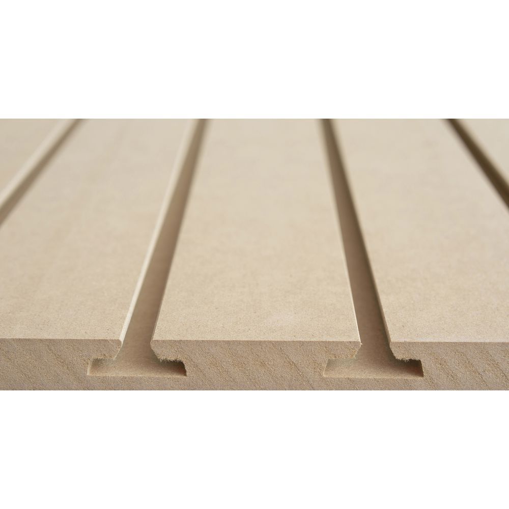 SLATWALL RAW LONG GROOVE 4X8 at Hodgins Building Centre | MDF, Melamine ...