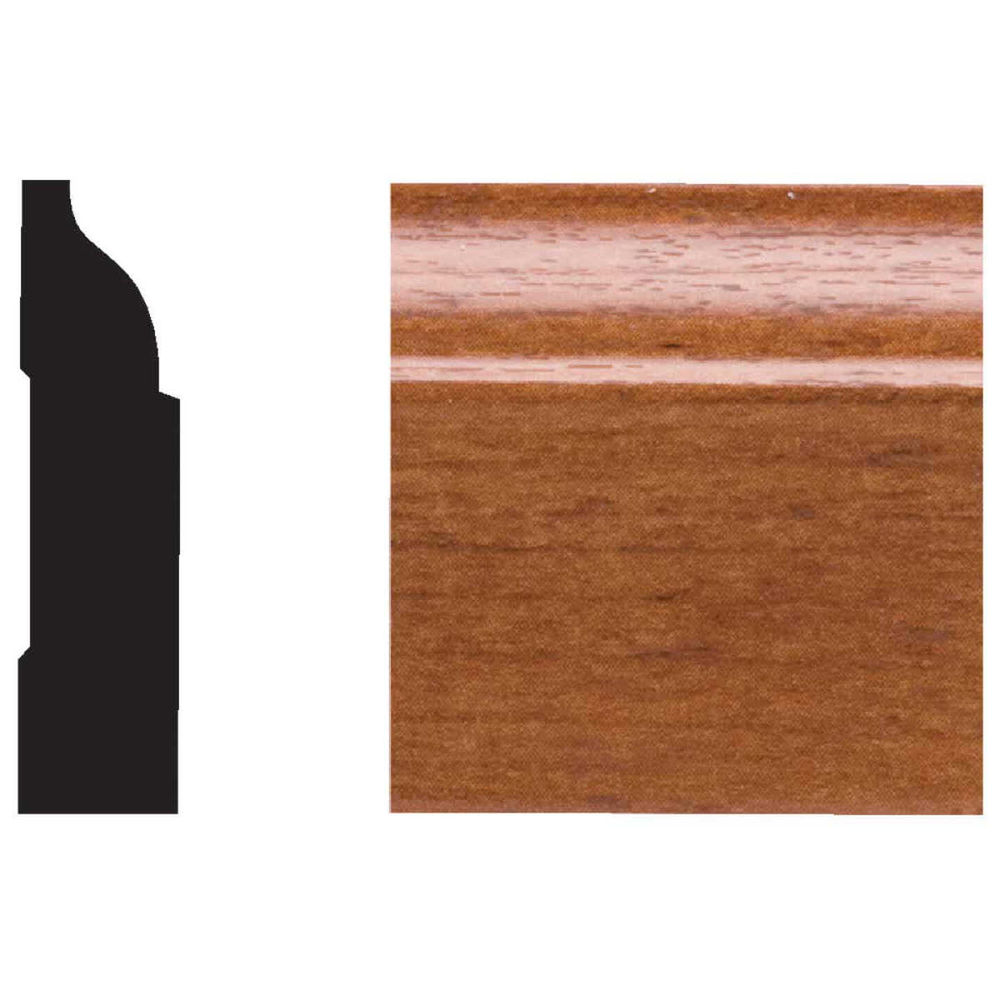 7' x 3/8 in. x 1-1/4 in. PVC Colonial Stop Gunstock at Moscow & Pullman ...