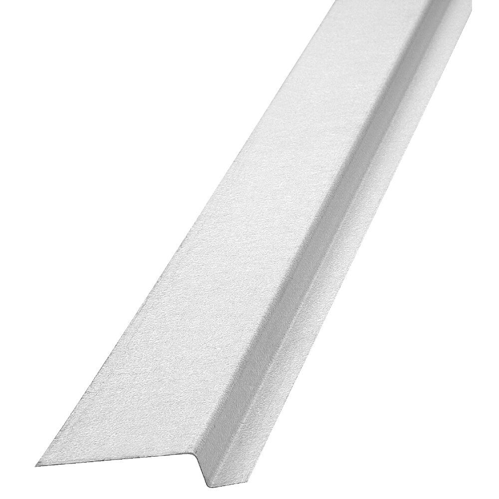 1 in. x 10-1/2 ft. Z-Metal Flashing White at Moscow & Pullman Building ...