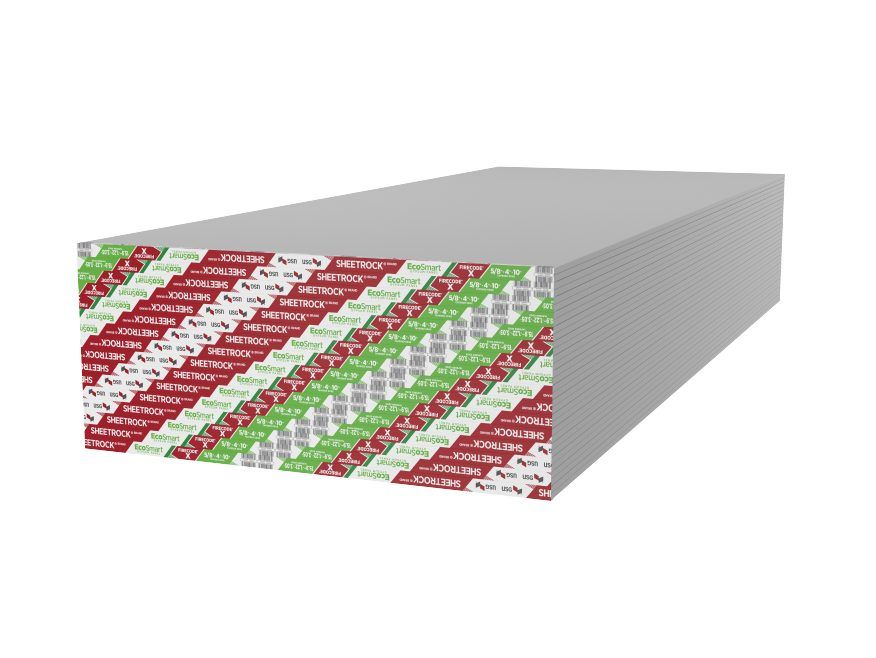 USG Sheetrock 5/8 in. x 4 ft. x 8 ft. EcoSmart Type-X Drywall at Moscow ...