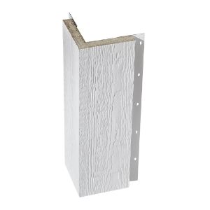 LP Diamond Kote 5/4 x 4 in. x 10 ft. Woodgrain Outside Corner with Nail ...