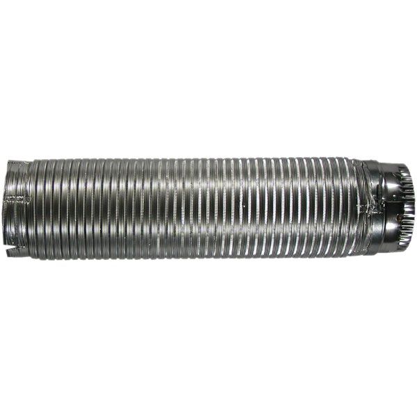 Builders Best E-Z-Fasten 4 in. x 5 Ft. Aluminum Semi-Rigid Dryer Duct ...