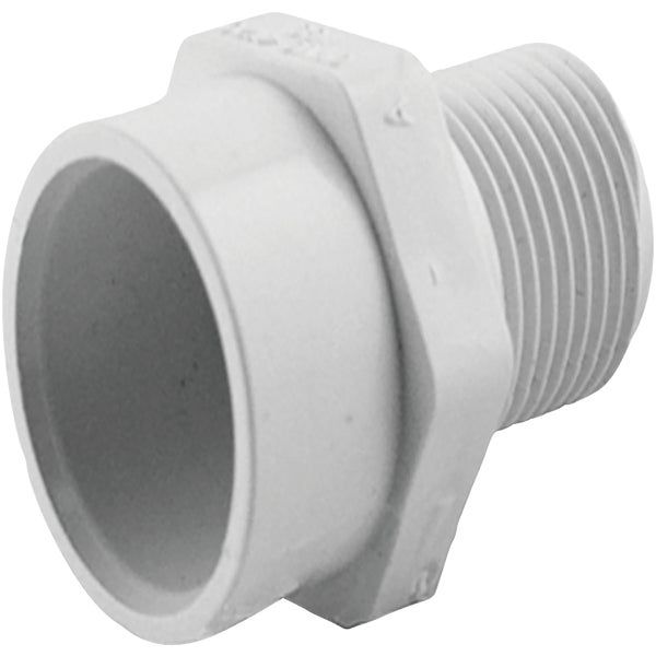Charlotte Pipe FlowGuard 3/4 in. Hub x 1/2 in. MPT CPVC Reducing ...
