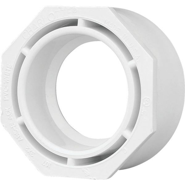 Charlotte Pipe Schedule 40 3 in. STREET x 2 in. Hub PVC Flush Bushing at Moscow & Pullman ...