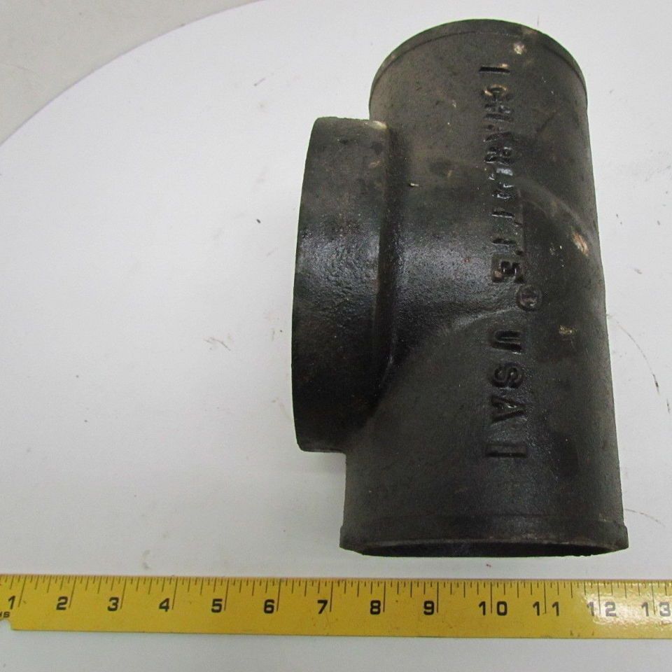 3" x 2" No-Hub Tee at Ashby Lumber | Cast Iron No Hub Tees