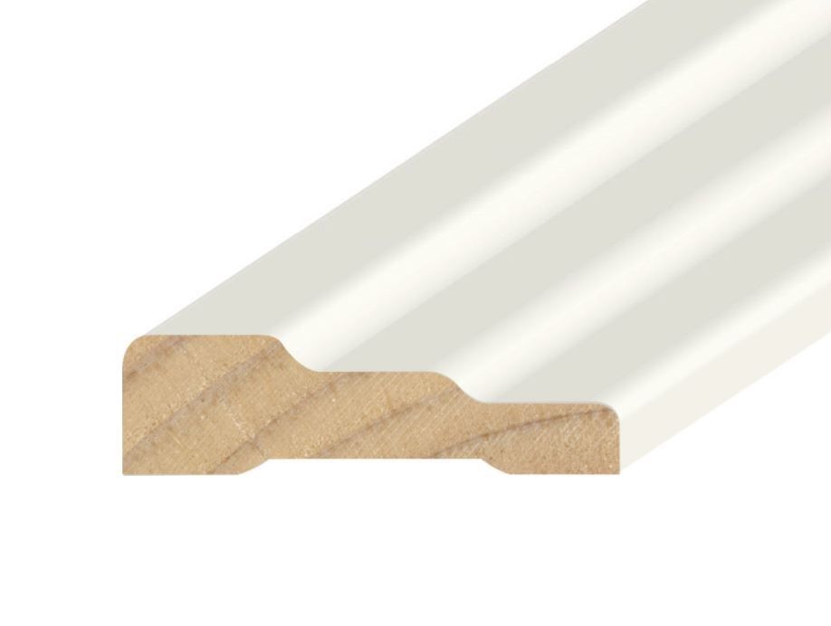 5/8" x 2-1/4" - 8-1/2' Primed Pine Step Casing at Ashby Lumber | Primed ...