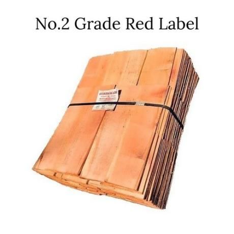#2 Cedar Shingles Non-Fire Rated (25sf Bundle) at Ashby Lumber