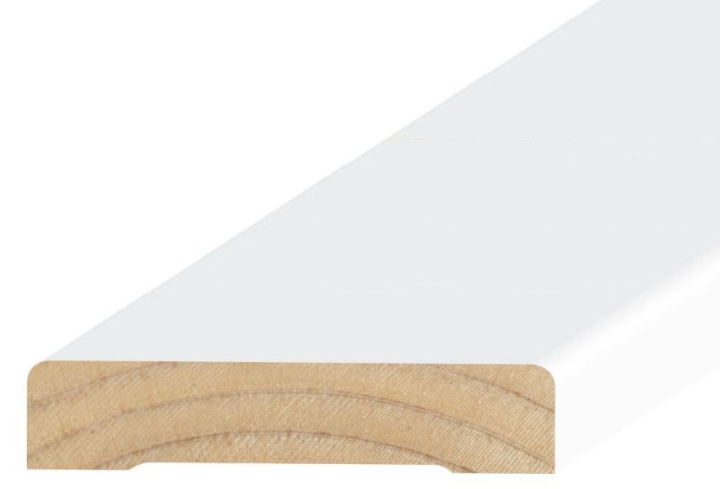 3/4" x 3-1/2" - 8-1/2' Premium Primed Pine Reversible Casing at Ashby ...