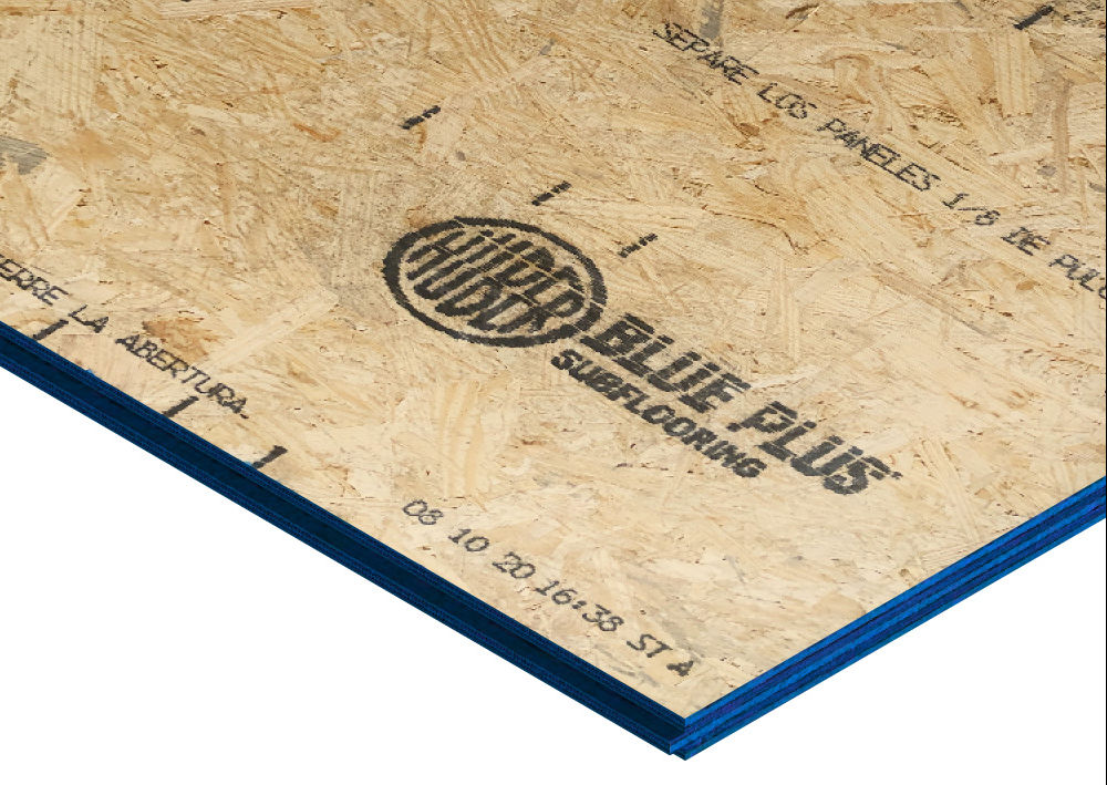 23/32" (3/4") OSB T&G Blue Plus at Dufrene Building Materials | OSB ...