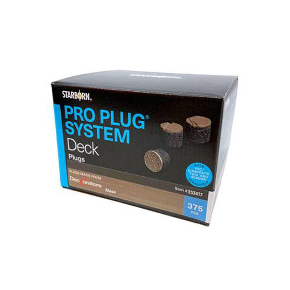 SIERRA PLUGS 25SQFT 100PCE DECKORATORS at The Cedar Shop | Deckorators ...