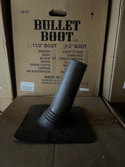 Bullet Boot 2" at ASO Roofing Supply | Bullet Boot