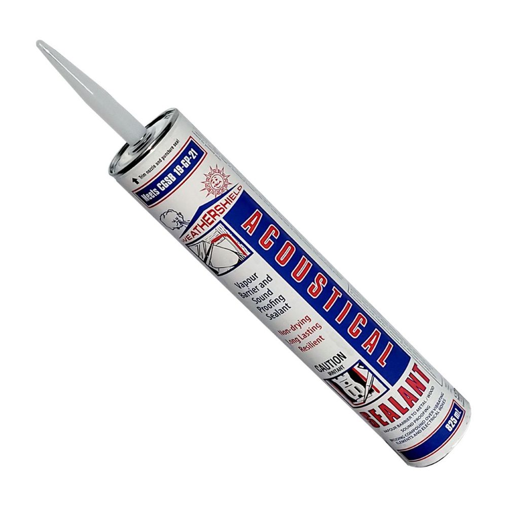 WEATHERSHIELD ACOUSTICAL SEALANT 825mL 40100 at Trail Building Supplies ...