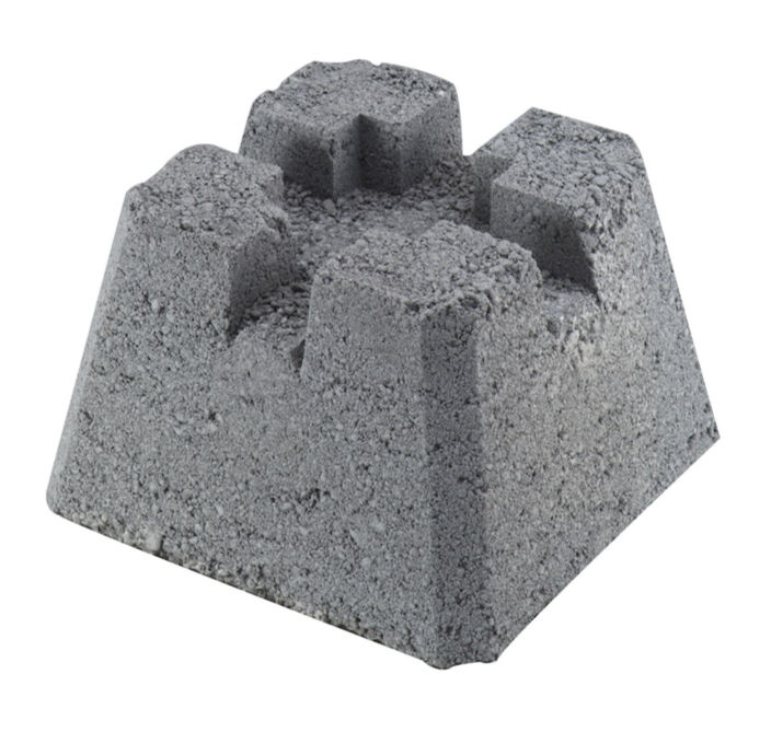 Oldcastle 7 in. x 11 in. Pier Deck Block with Groove & Pocket at Moscow ...