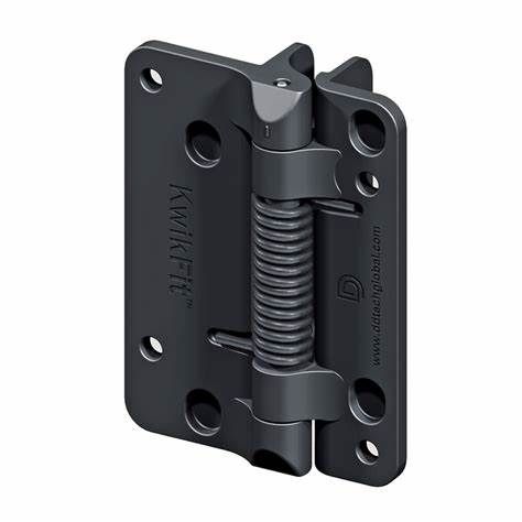 Kwik Fit Self Close Hinge Set with Screws - Black at Hamilton Building ...