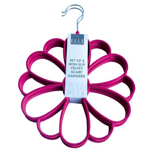 2/PK Assorted Colors Velvet Scarf Hangers at Kelseyville Lumber ...