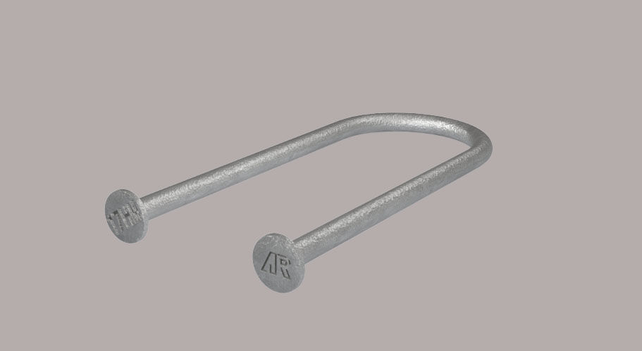 7/16"x9" U-anchor HDG - 50 per Bag at Ontario Concrete Accessories ...