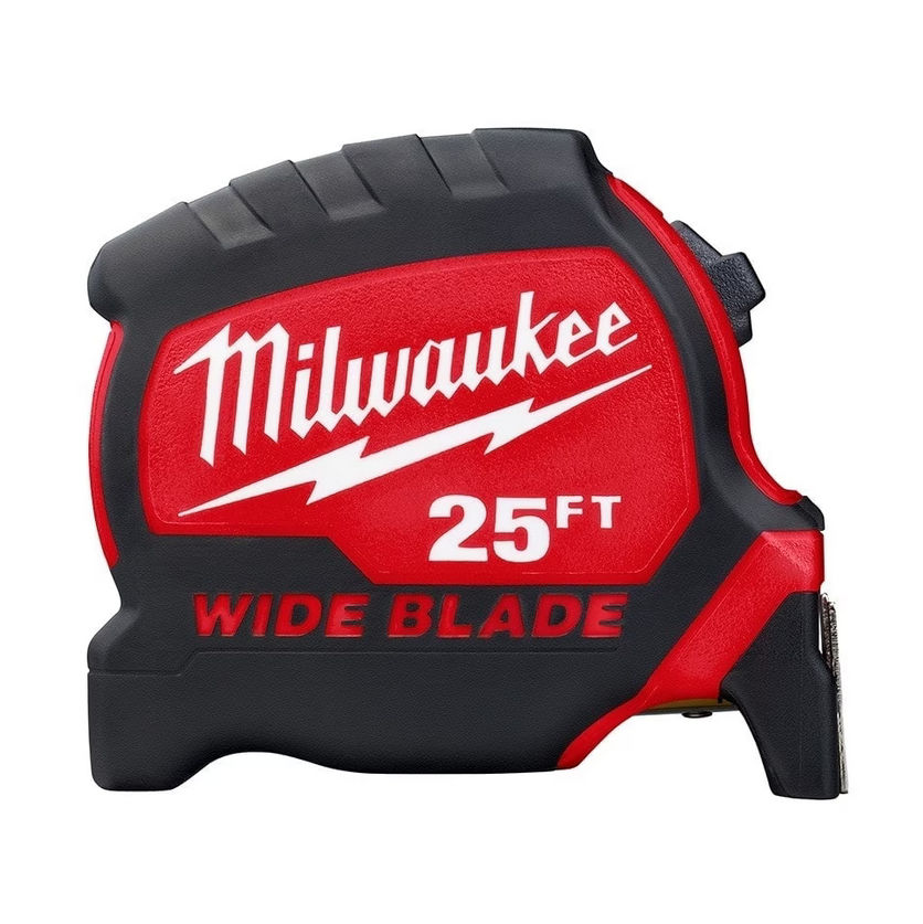 Milwaukee 25FT 1.3IN Wide Blade Tape Measure with 14' Standout 48220225 ...