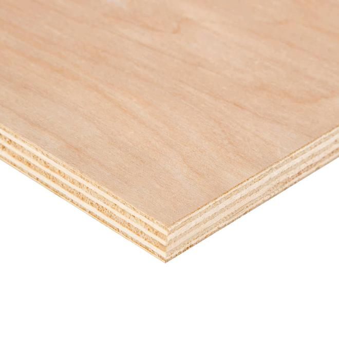 3/4 SPARTAN BIRCH PLY 4X8 (18MM) at Niece Lumber | Birch Plywood
