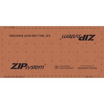 1/2" 4X8 ZIP COMBO OSB RED at Niece Lumber | Sheathing & Subfloor