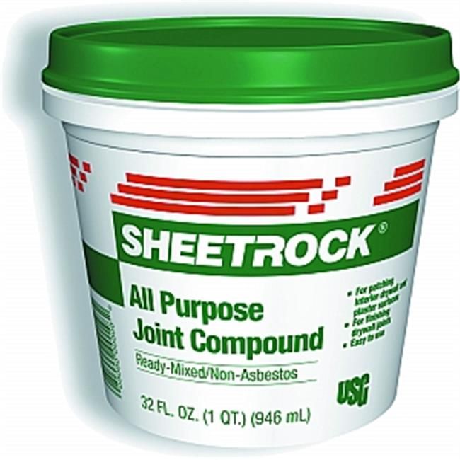 Quart USG Joint Compound Green Lid at Builders' General | Compounds ...