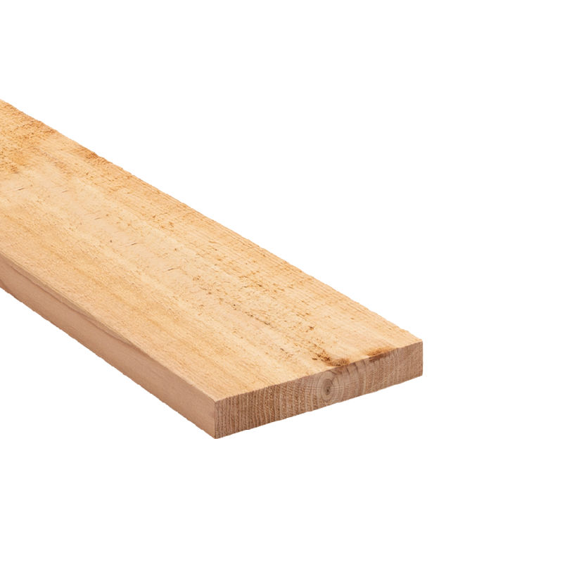 1 in. x 4 in. x 12 ft. #3 & btr. S1S2E Cedar Board at Moscow & Pullman ...