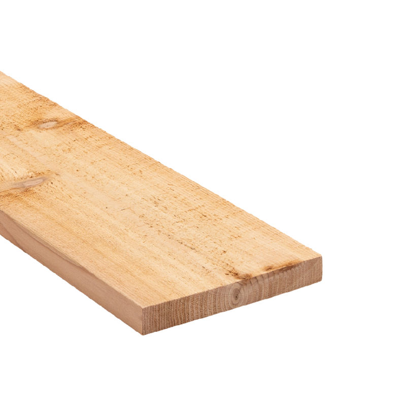 1 in. x 8 in. x 16 ft. #3 & btr. S1S2E Cedar Board at Moscow & Pullman ...