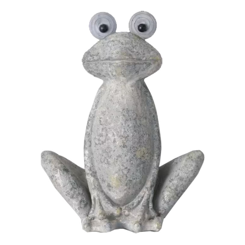 Sullivan's 24 in. Grey Frog Garden Statue at Moscow & Pullman Building ...